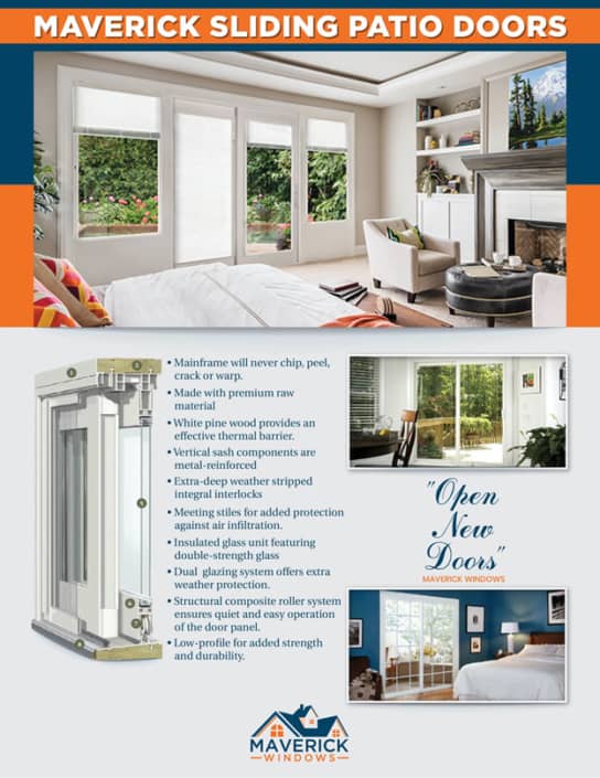 Sliding Patio Door Installation in Dallas - Fort Worth - Maverick Windows